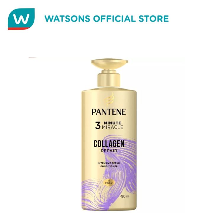 PANTENE Collagen Repair 3-Minute Miracle Conditioner 480ml | Lazada PH