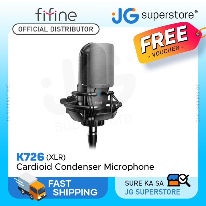 [CLEARANCE] Fifine K726 XLR / K720 USB Type-C Cardioid Condenser ...