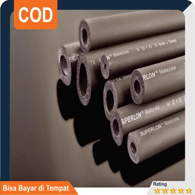 BAYAR DI TEMPATARMAFLEX / SUPERLON / PEMBUNGKUS PIPA / PIPE INSULATION ...