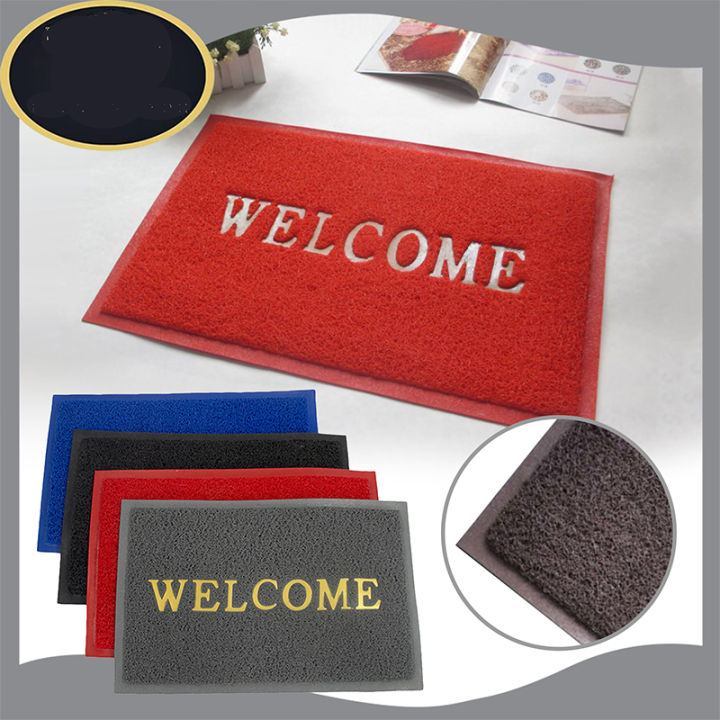 RICHOME Welcome Doormat Home Indoor Outdoor Entrance Carpet Mat ...