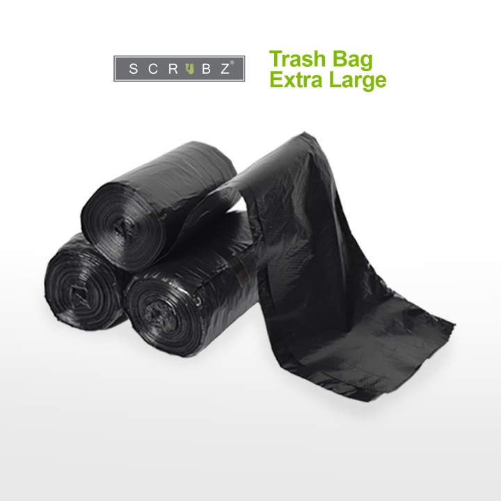 Scrubz Premium Biodegradable Trash Bag Garbage Bag Pack of 90 Waste Bin ...