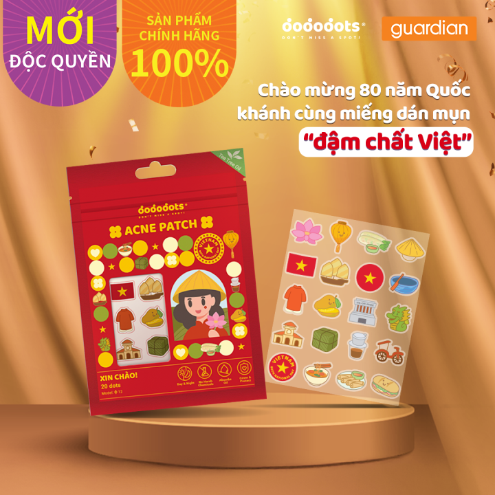 Miếng Dán Mụn Dododots Acne Patch Việt Nam Xin Chào 20 Miếng | Guardian ...