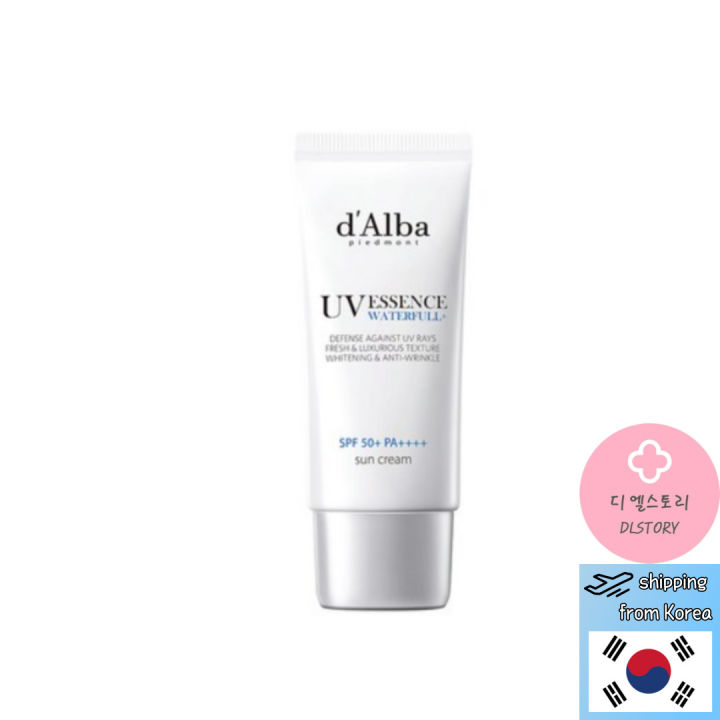 [d'Alba] UV Essence Waterfull Sun Cream SPF50+ PA++++ 50ml / 1 pc or 2 pcs | Lazada PH