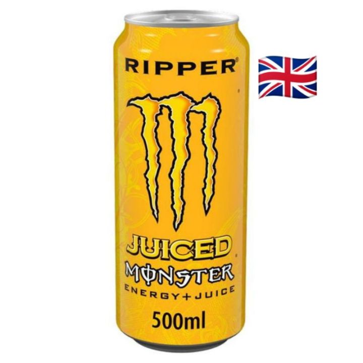 Monster Energy Drink Ripper 500ml imported from UK 🇬🇧 | Lazada