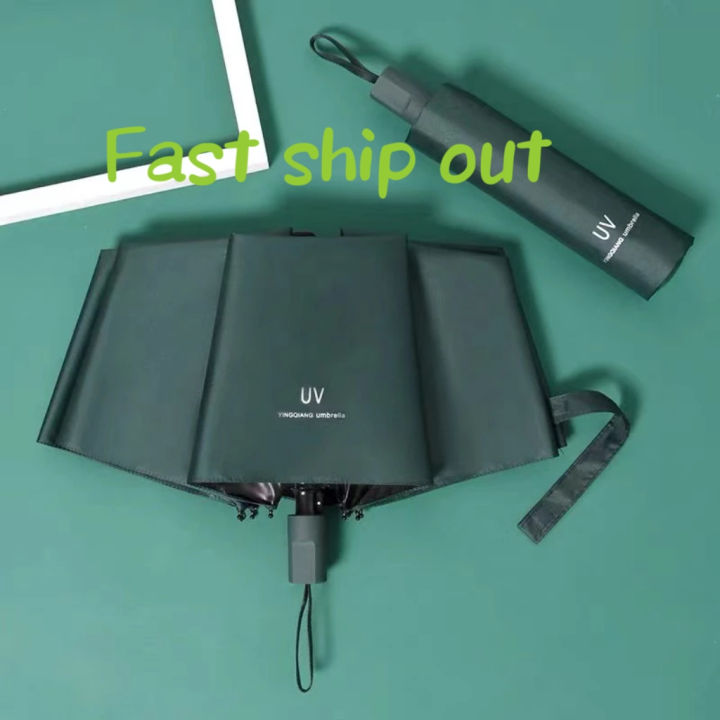 Chinee Automatic Folding Umbrella For Men & Women Anti-Ultraviolet, Sun, Rain UV Design Umbrella ...