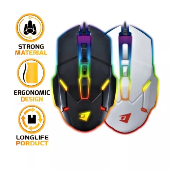 Jertech M300 Rocket RGB Gaming Mouse | Lazada PH