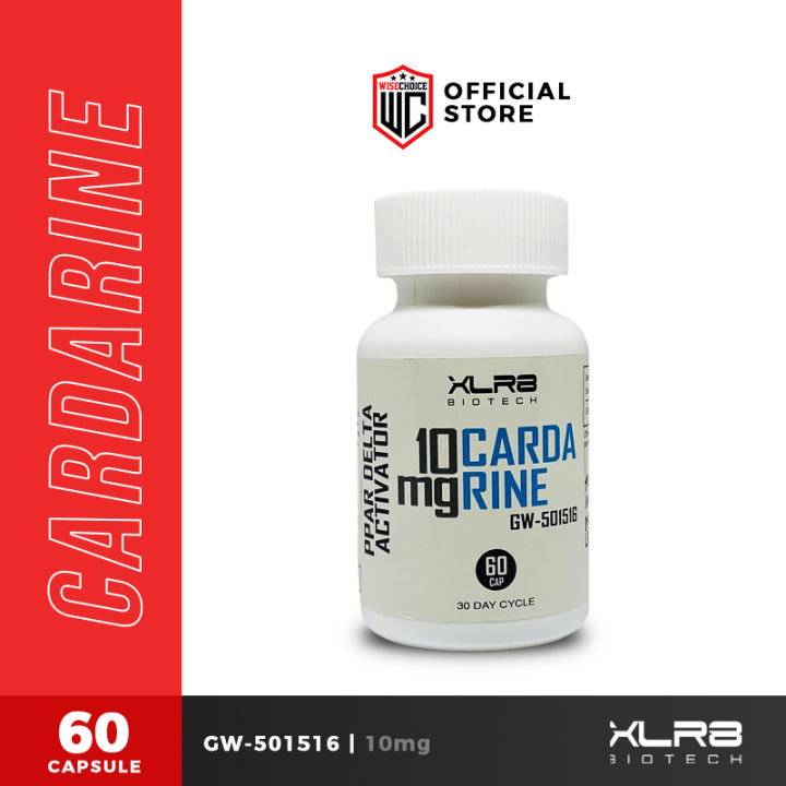 Xlr8 Biotech Cardarine 60 Capsule ( Packaging may vary ) | Lazada PH