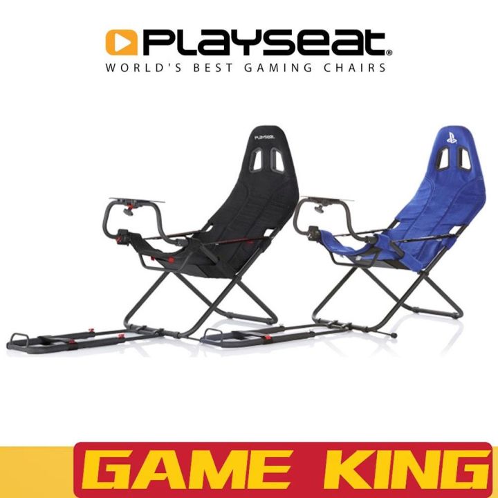 Playseat Challenge Racing Simulator Racing Seat - Black/PlayStation ...