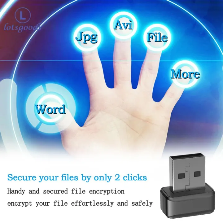 【NEW】 Mini USB Fingerprint Reader FIDO U2F Windows Hello Compatible ...