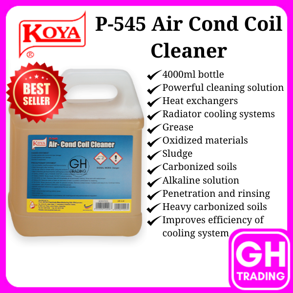 KOYA P-545 Aircond Cleaner Kit Water Jet Aircond Chemical Cleaner ...