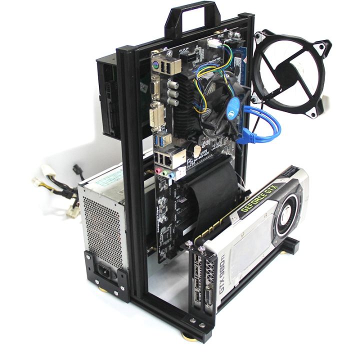 EATX MOD Frame ATX Open Computer Case ITX MATX Vertical Chassis Shelf ...