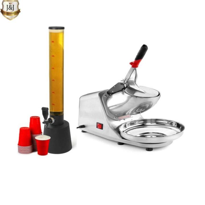 Electric Stainless Steel Blade Ice Crusher Machine With New Gulp Beer ...