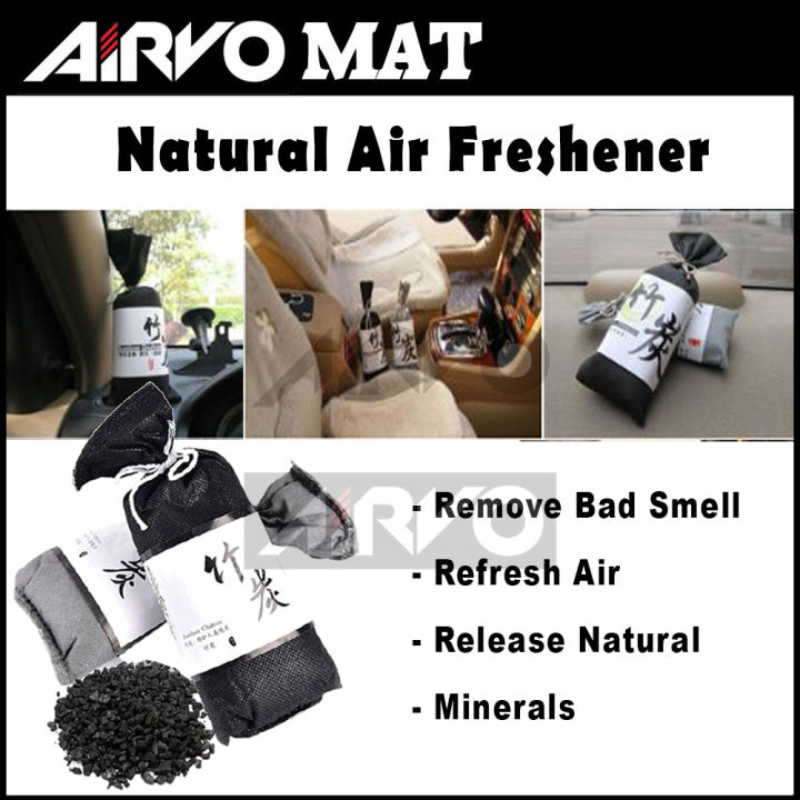 Multifunctional Bamboo Charcoal Bag 竹炭 Arang Buluh Activated Carbon ...