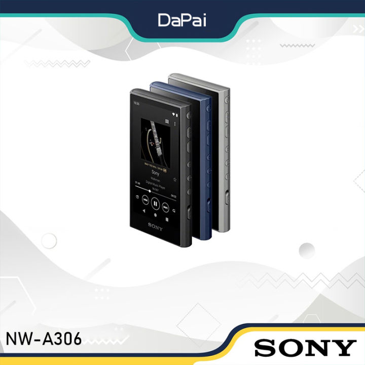Sony NW-A306 Walkman 32GB Hi-Res Portable Digital Music Player with Android Wi-Fi Bluetooth USB ...