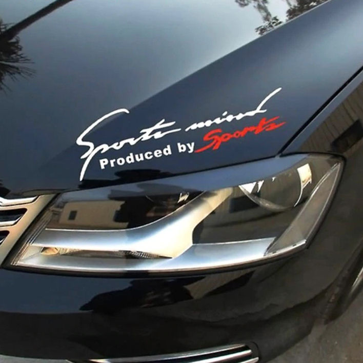 Sports Mind produced by sports Car Sticker Decals | Lazada PH