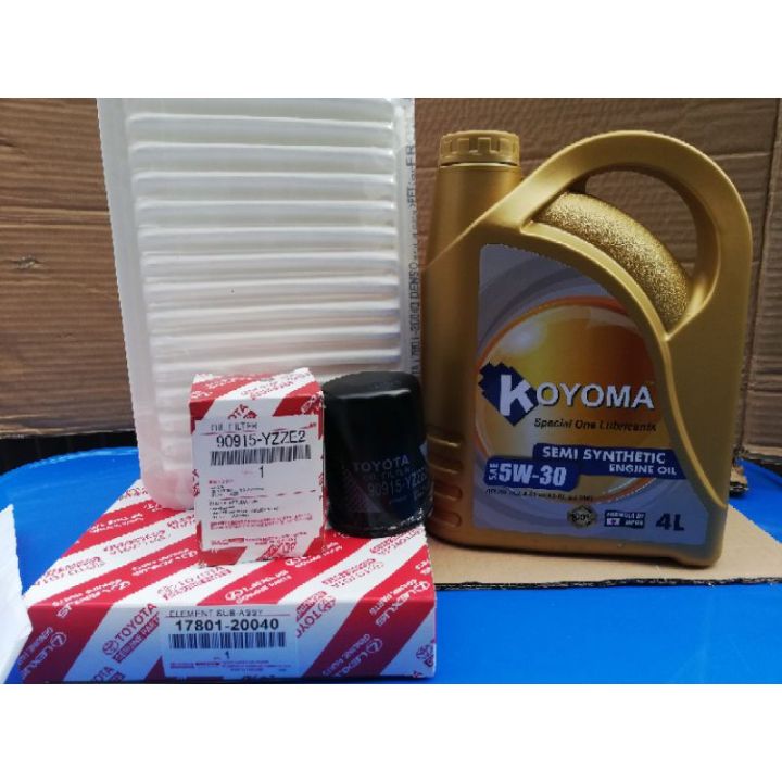 TOYOTA CAMRY ACV30, TOYOTA HARRIER 2.4 ACU30 MCU30 OIL FILTER + AIR ...