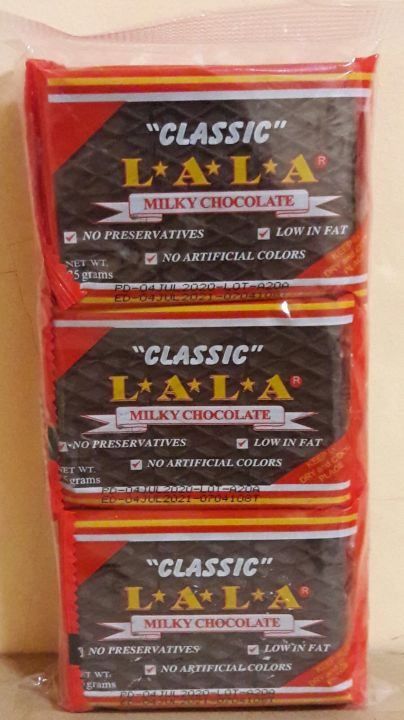 Lala Classic Milky Chocolate (35g x 12 bars) | Lazada PH