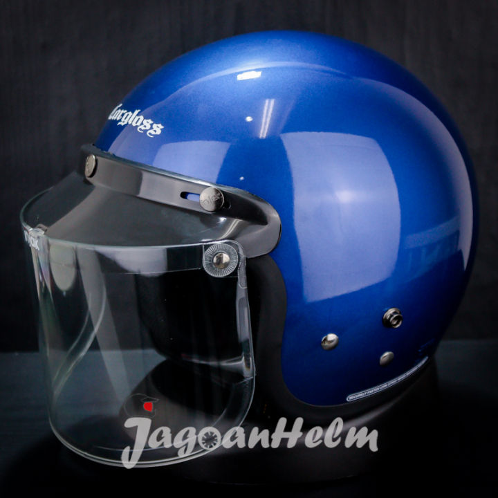 CARGLOSS HELM CFM RETRO NEBULA | CF RETRO BLUE | CARGLOS ARMY | Lazada ...