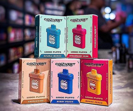 CONVERT CATRIDGE FLAVOUR 10000 PUFF DISPOSABLE RESTOCK | Lazada