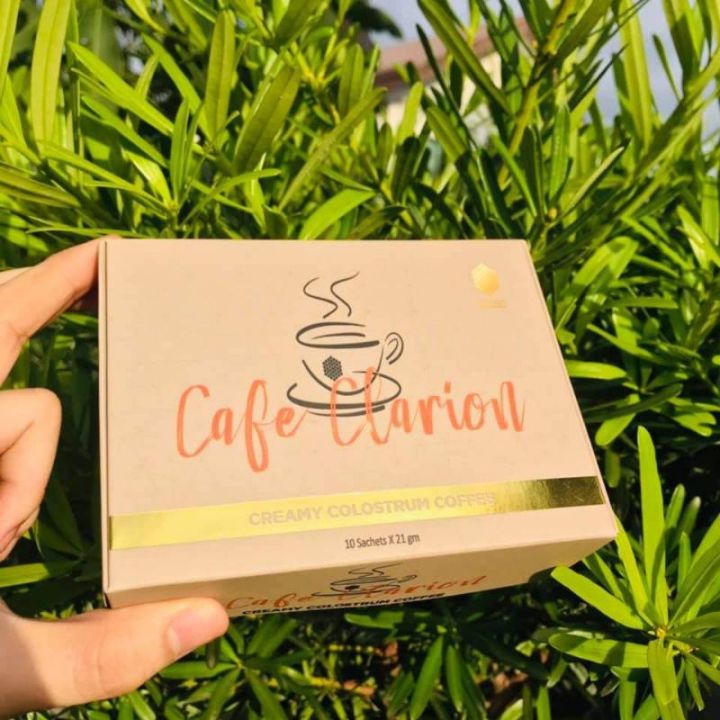 CAFE CLARION PHI CREAMY COLOSTRUM COFFEE (10 Sachet/21grams) | Lazada PH