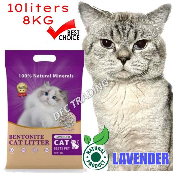 10 liters Bentonite Cat Litter Sand | Lazada PH