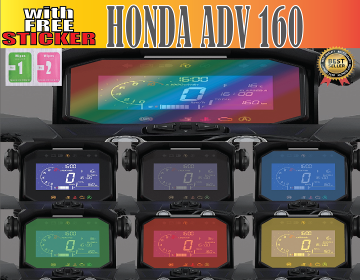 HONDA ADV 160 PANEL SCREEN GAUGE PROTECTOR W/ FREE SMOKE FILM | Lazada PH