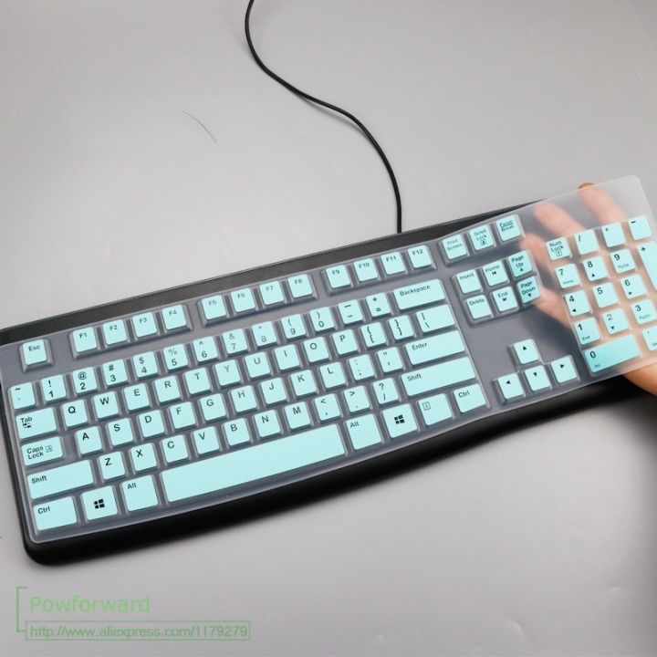 For Logitech Mk120 K120 Desktop Washable Silicone Dustproof Mechanical ...