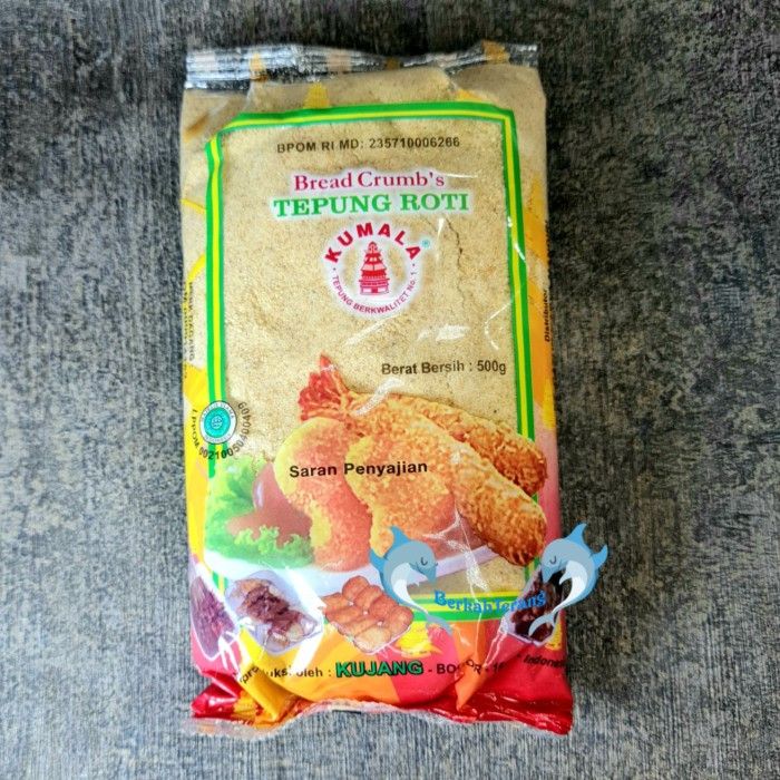 Kumala Tepung Roti / Bread Crumb / Tepung Panir Kumala 500gr | Lazada ...