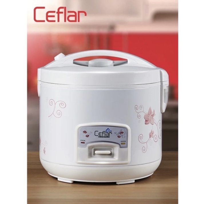 Ceflar หม้อ หุงข้าว ไฟฟ้า 1.8 ลิตร รุ่น RC-180 หม้อหุงข้าวอุ่นทิพย์ หม้อหุงข้าวราคาถูก Rice ...