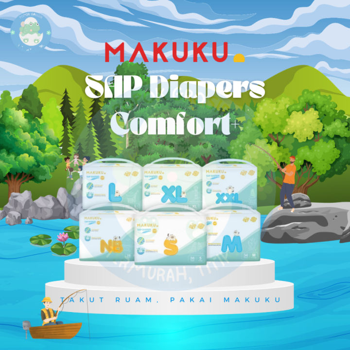 MAKUKU SAP Diapers NEW Comfort | Lazada Indonesia