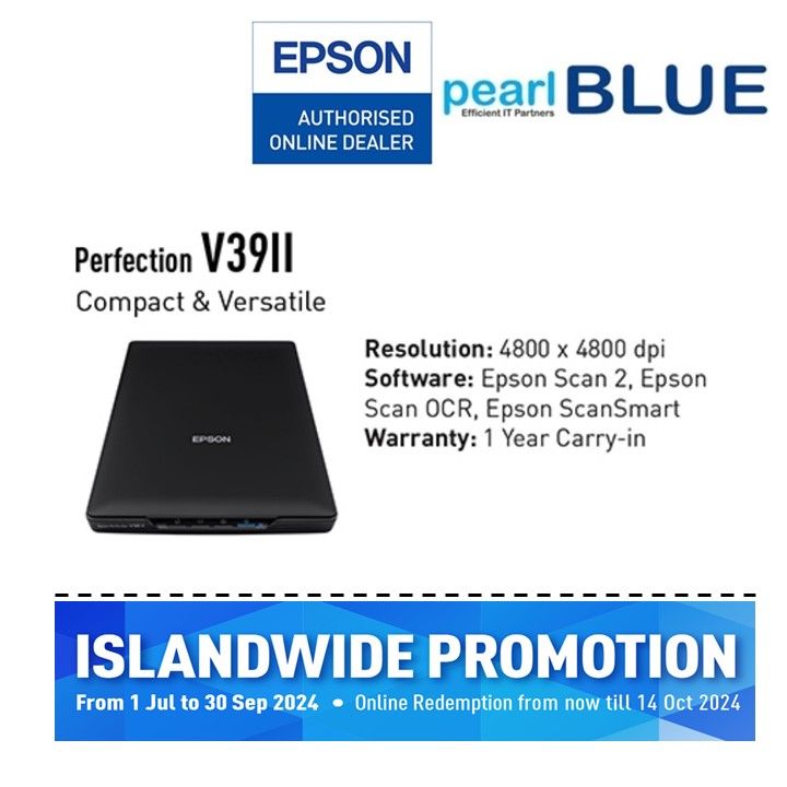 Epson Perfection V39II - Photo Scanner | Lazada Singapore