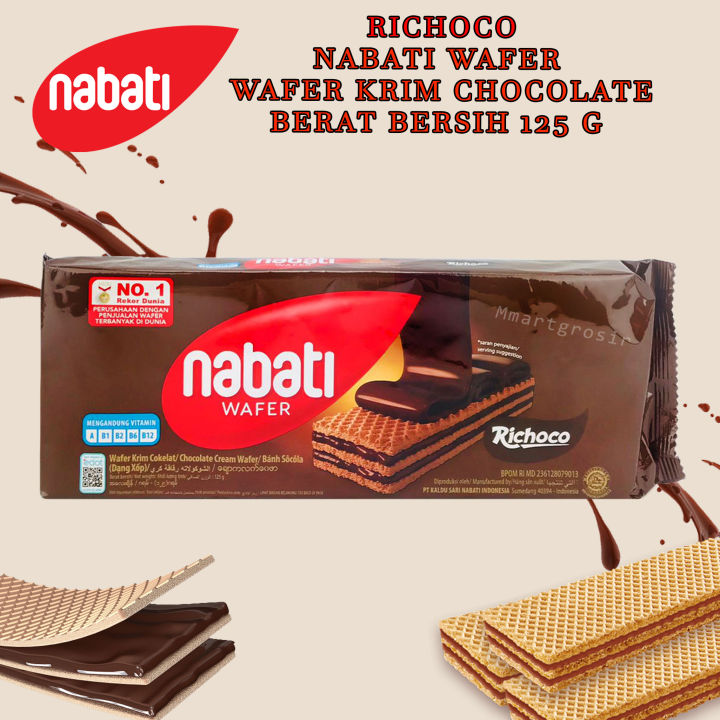 RICHOCO NABATI CHOCOLATE WAFER 110g | Lazada Indonesia
