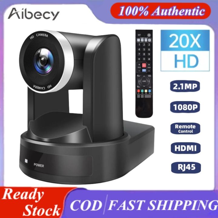 Aibecy Conference PTZ Camera 1080P 2.1MP HD 20X Optical Zoom Video ...