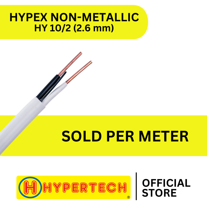 Hypertech HYPEX # 10/2 - PER METER - NM WIRE (PDX) - Pure Copper Electrical Wire - Proudly ...