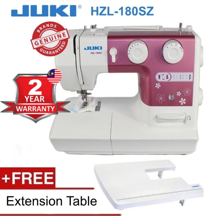 Juki HZL-180SZ Sewing Machine + Extension Table (100% Genuine Juki ...