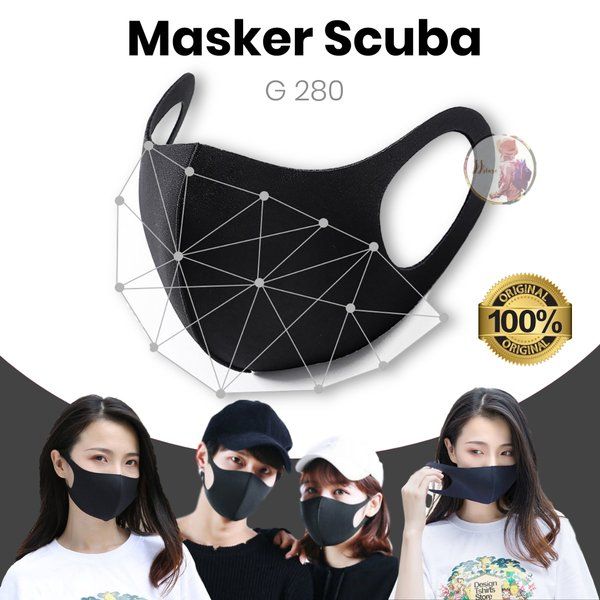 MASKER KAIN SCUBA ISI 6 PCS | Lazada Indonesia