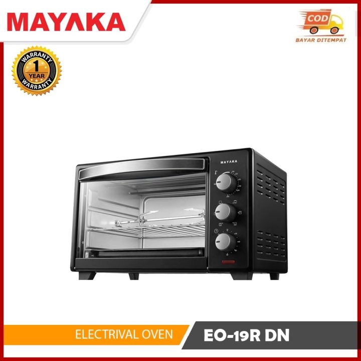Mayaka Oven Listrik Mayaka 19liter tipe EO-19DN-Hitam | Lazada Indonesia