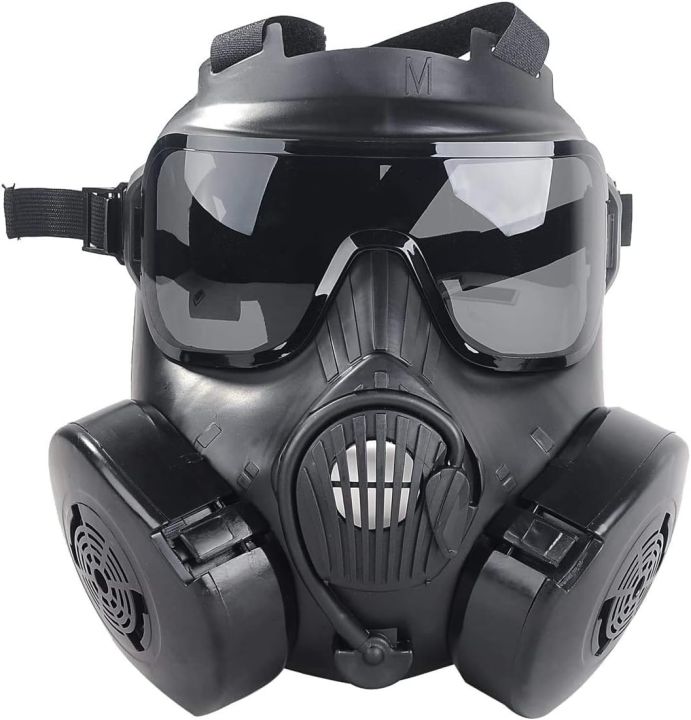 M50 Gas Mask Tactical, Full Face Eye Protection Goggles Dummy Toxic ...