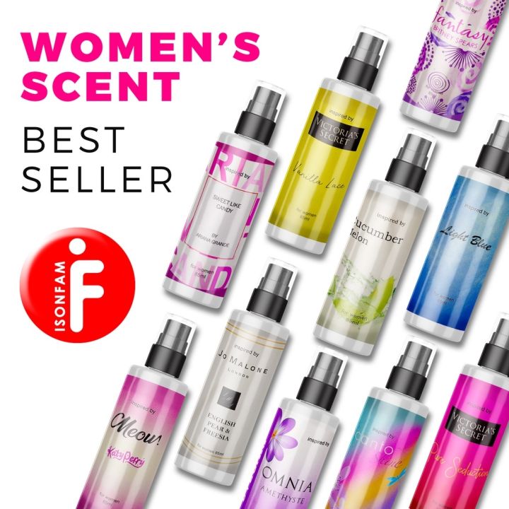 Best (WOMEN) Perfume Inspired Scent 85ml Bottle OILBASE Girls Fragrance ...