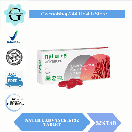 NATUR E ADVANCE ISI 32 TABLET | Lazada Indonesia