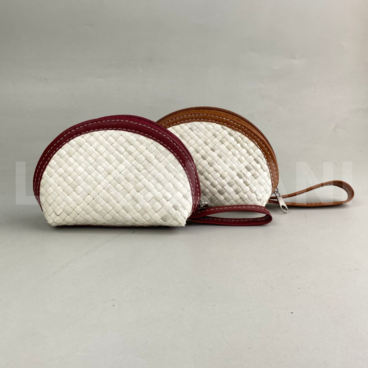 Dompet Koin Pandan Deco / Dompet Anyaman Polos | Lazada Indonesia