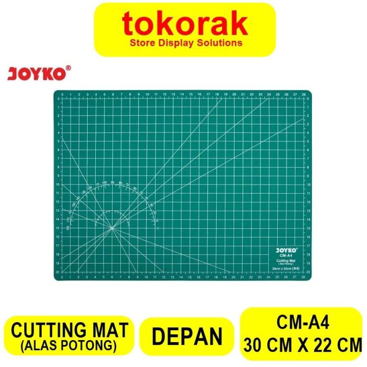 CUTTING MAT KERTAS ALAS POTONG A4 JOYKO 30 X 22 CM 2 SISI PAD BOARD | Lazada Indonesia