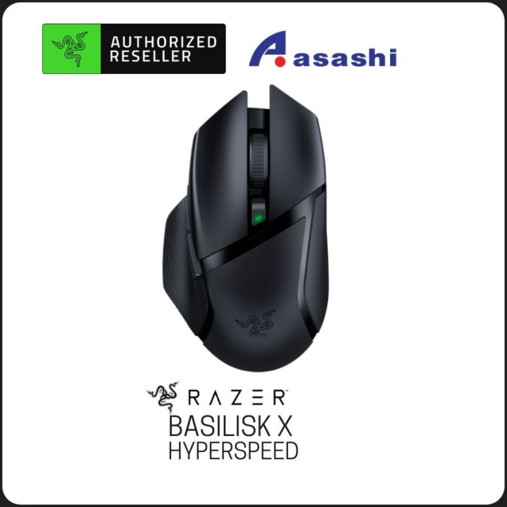 Razer Basilisk X HyperSpeed - HyperSpeed (2.4GHz and BLE) (6 buttons ...