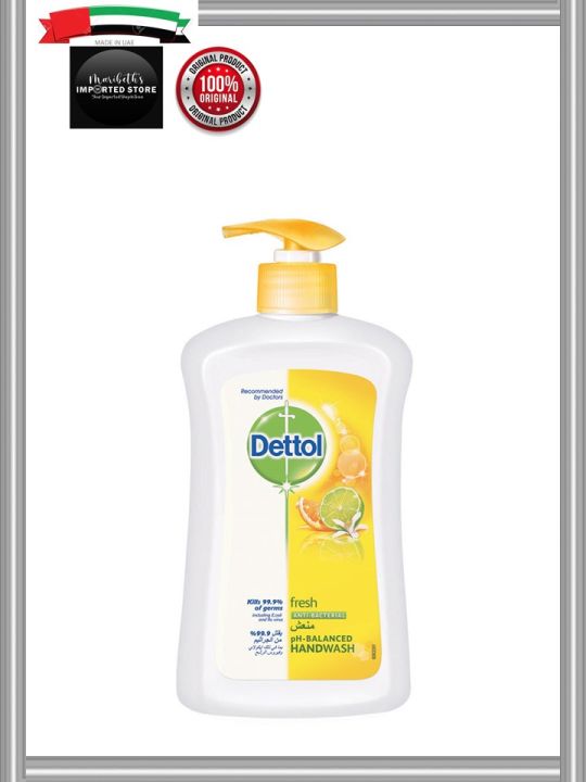 Dettol Fresh Anti-Bacterial Liquid Hand Wash 400ml (SALE! SALE ...