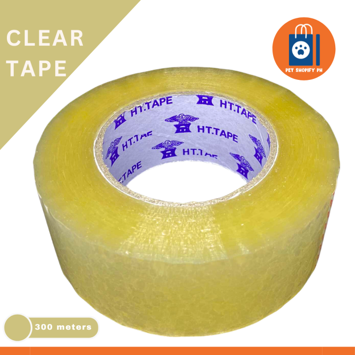 100 200 300 METERS BY 2 INCHES HT TAPE CLEAR PACKAGING TAPE SEALING ...