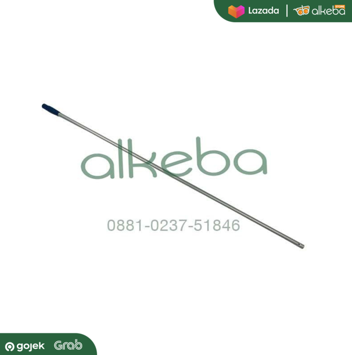 Tangkai Alumunium + Hand Grip Biru / Stick tongkat mop lobby duster 150 ...