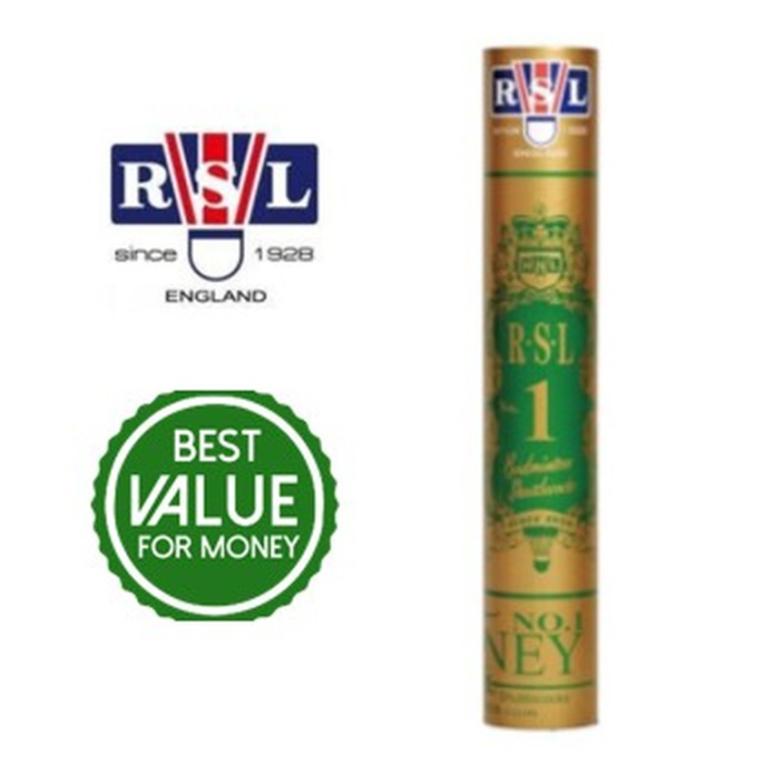 Ready Stock 1 Tube 12pcs RSLGold NO. 1 Speed 77 Gold Tourney No.1 ...