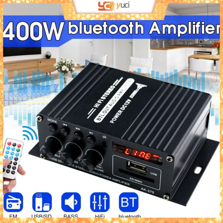 yuci Mini HIFI Digital Bluetooth Audio Power Amplifier ，AK380/AK370 ...
