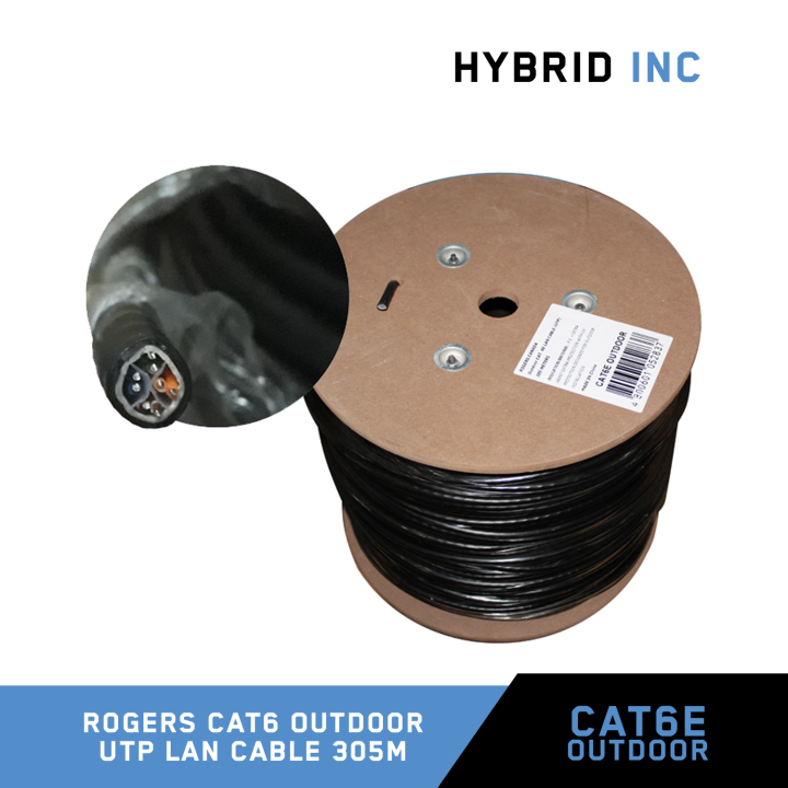 Rogers CAT6E Outdoor UTP Lan Cable 305m | Lazada PH