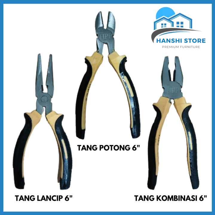 TANG SET KOMBINASI POTONG LANCIP 6 INCH HPP | Lazada Indonesia
